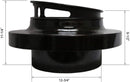 Leyso Chinese Wok Range Adapter/Reducer with 13-Inch Cast Iron Rim - C